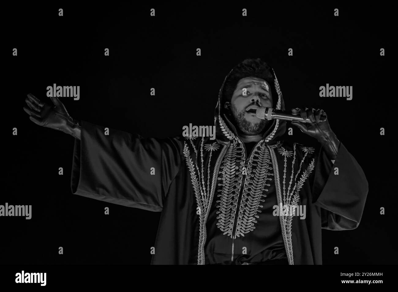 SÃO PAULO, BRAZIL - SEPTEMBER, 07. : Abel “The Weeknd" Tesfaye performs ...
