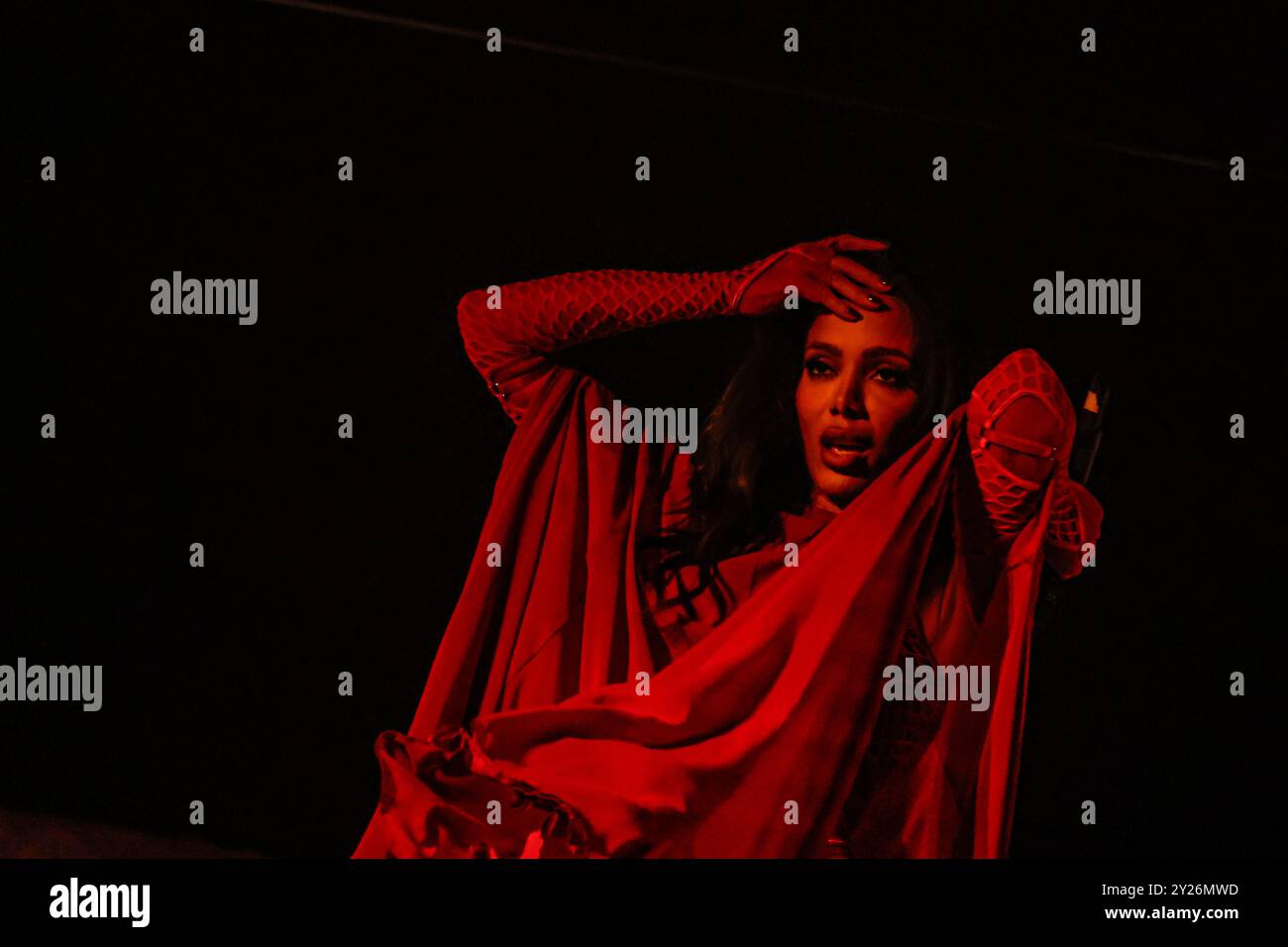 SÃO PAULO, BRAZIL - SEPTEMBER, 07. : Anitta performs in exclusive The ...