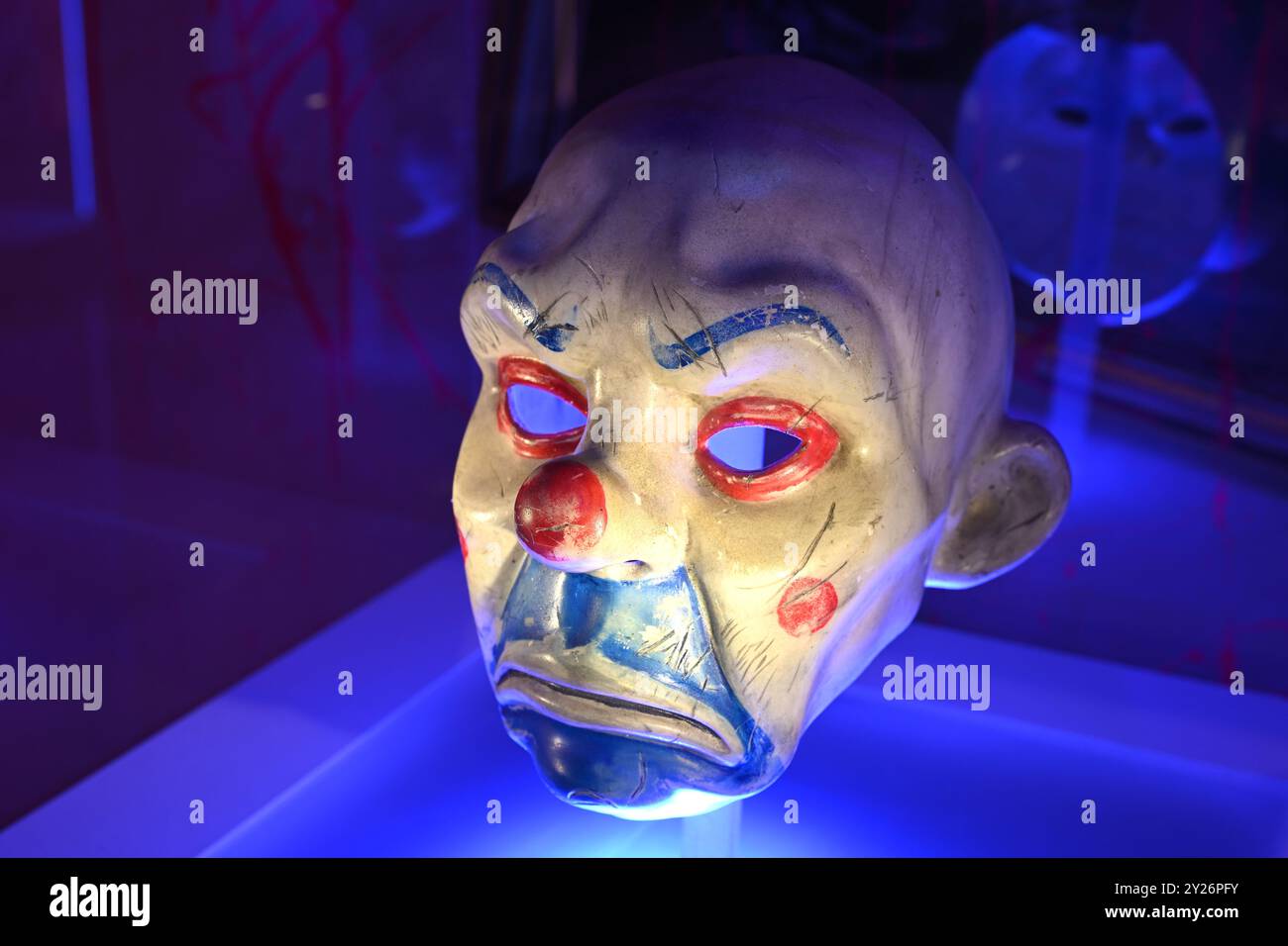 Joker’s Heist Mask As worn by Heath Ledger as ‘Joker’ - The Dark Knight ...