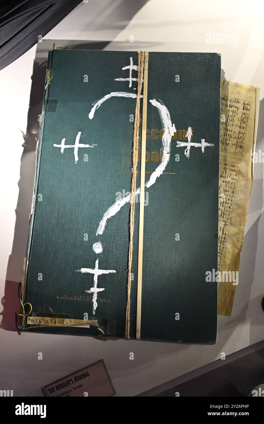 The Riddler’s Journal As used by Paul Dano as ’The Riddler’ - The ...