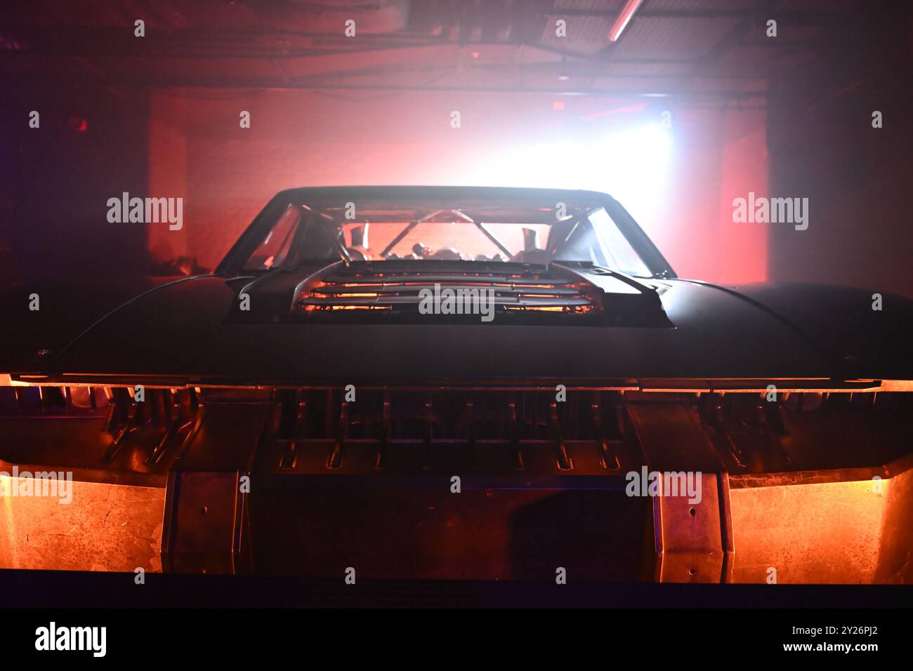 The Batmobile A modified Dodge Charger used by Robert Pattinson -The ...