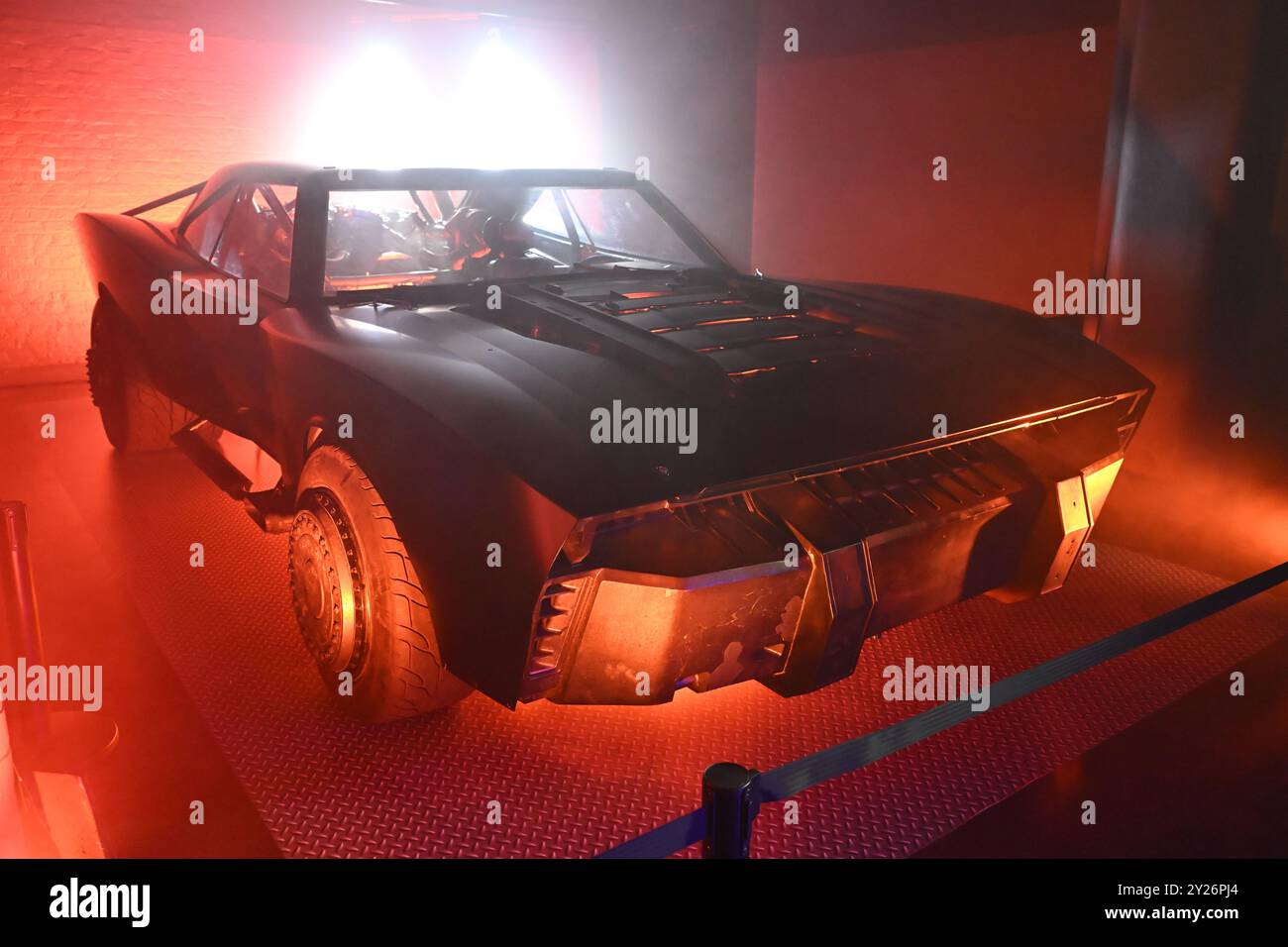 The Batmobile A modified Dodge Charger used by Robert Pattinson -The ...
