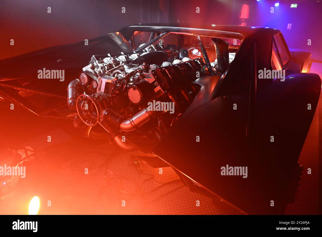 The Batmobile A modified Dodge Charger used by Robert Pattinson -The ...