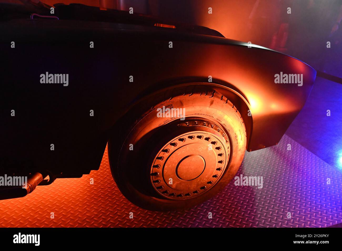 The Batmobile A modified Dodge Charger used by Robert Pattinson -The ...