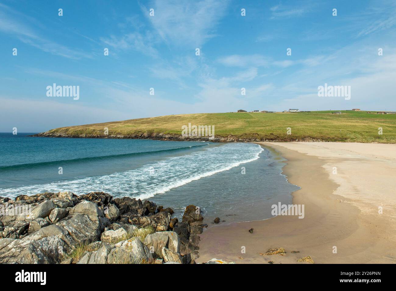 Yell, one of Shetland’s wildest islands, known for open moorland ...