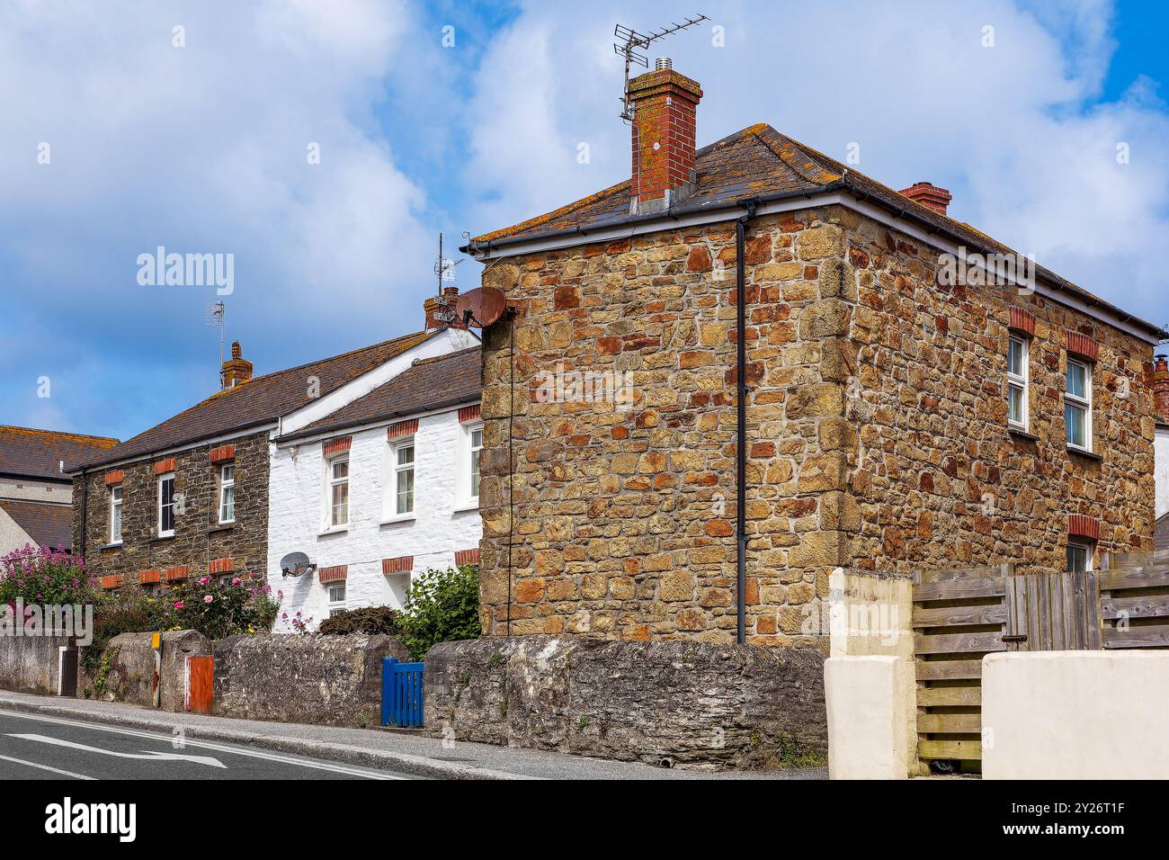 A typical English street with beautiful old buildings Stock Photo - Alamy