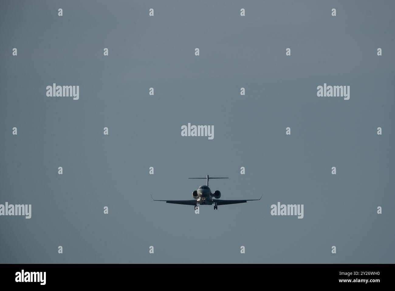 Private jet lands at Batumi airport Stock Photo - Alamy