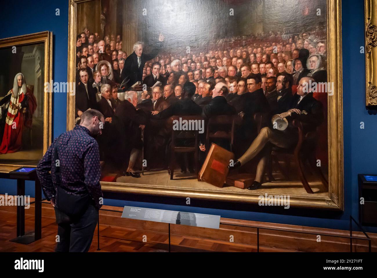 The House of Commons painting, 1833 by Sir George Hayter, , National ...