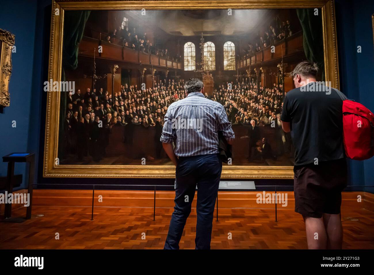 The House of Commons painting, 1833 by Sir George Hayter, , National ...