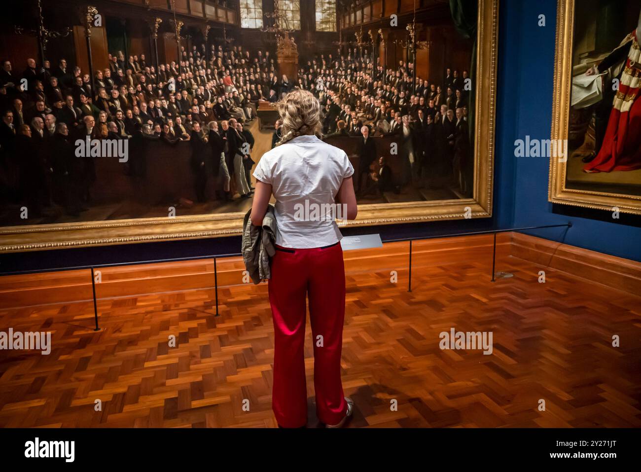 The House of Commons painting, 1833 by Sir George Hayter, , National ...