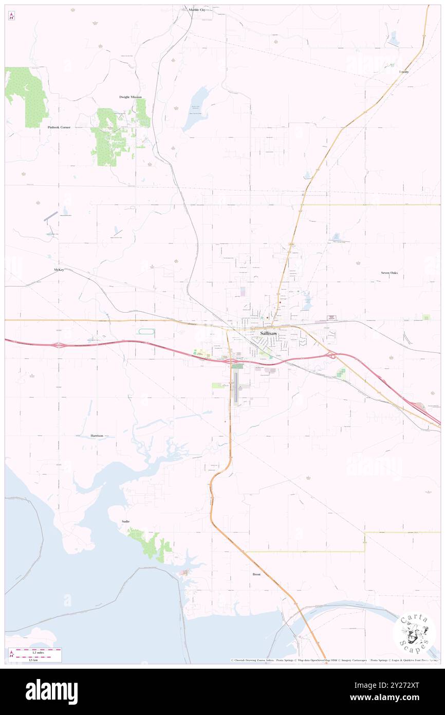 Sallisaw, Sequoyah County, US, United States, Oklahoma, N 35 27' 37 ...