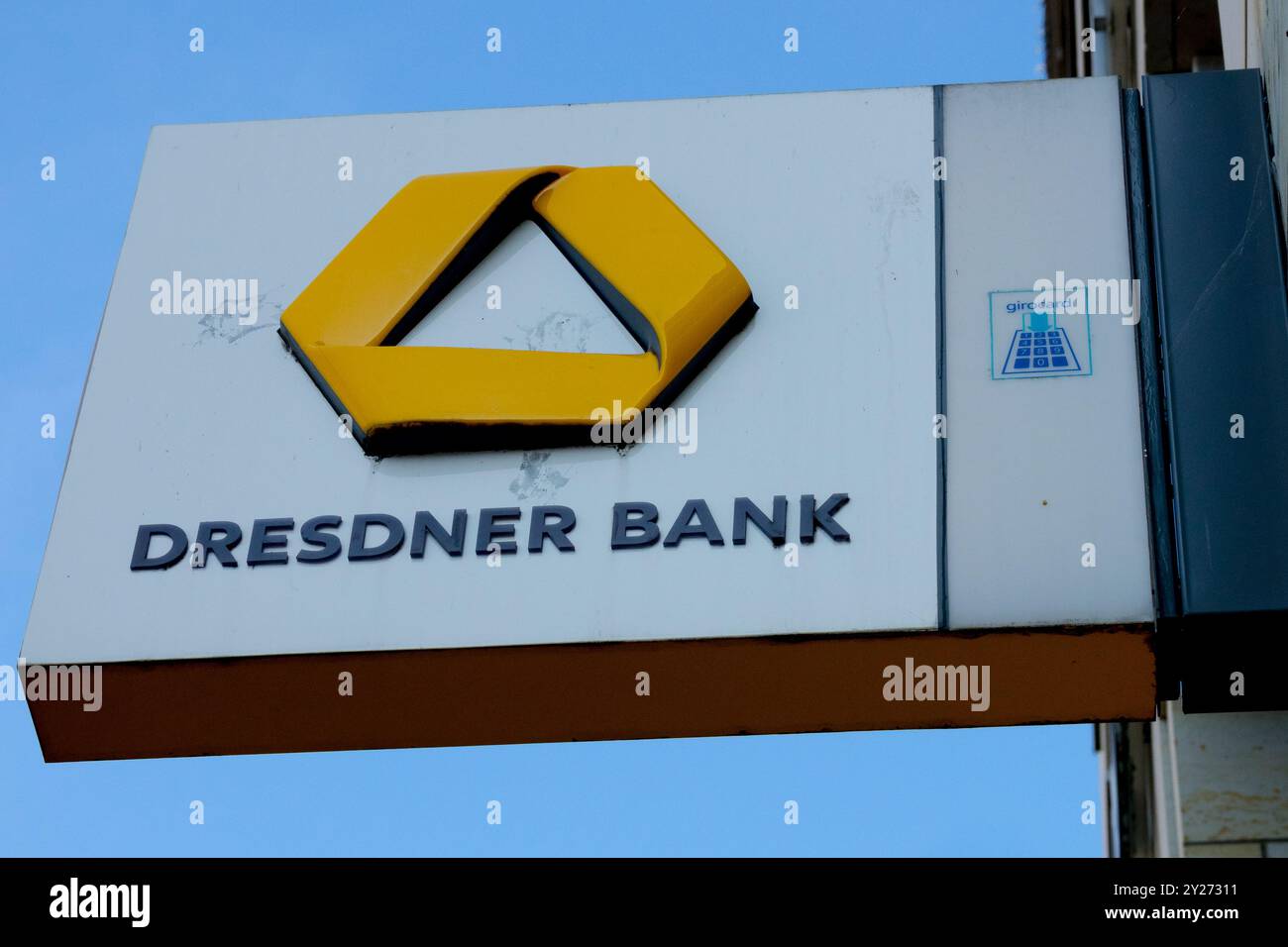 Dresden Bank Logo Sign Germany Europe Stock Photo - Alamy