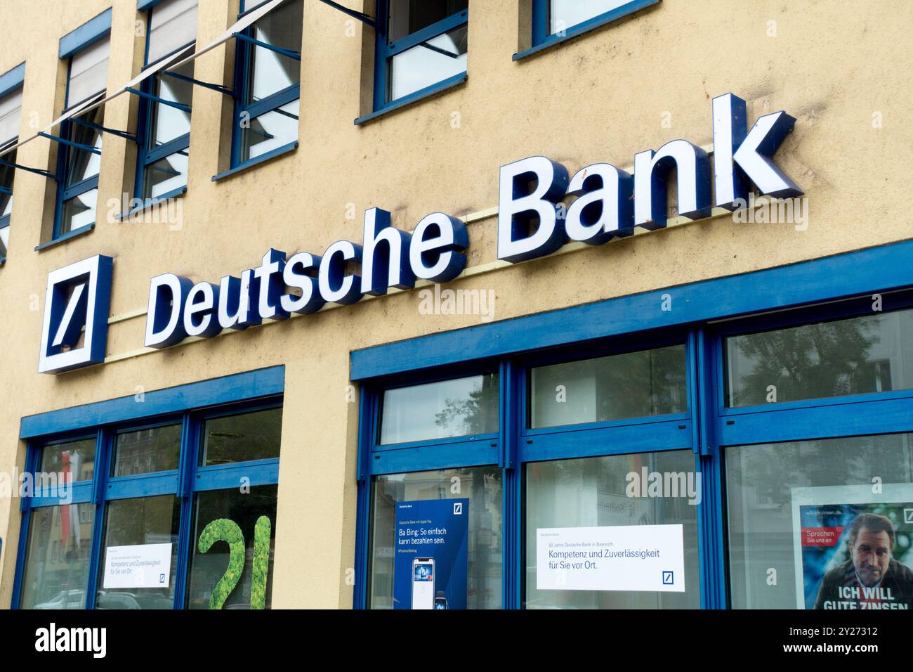 Deutsche Bank, Logo Sign Brand Germany Europe Stock Photo - Alamy