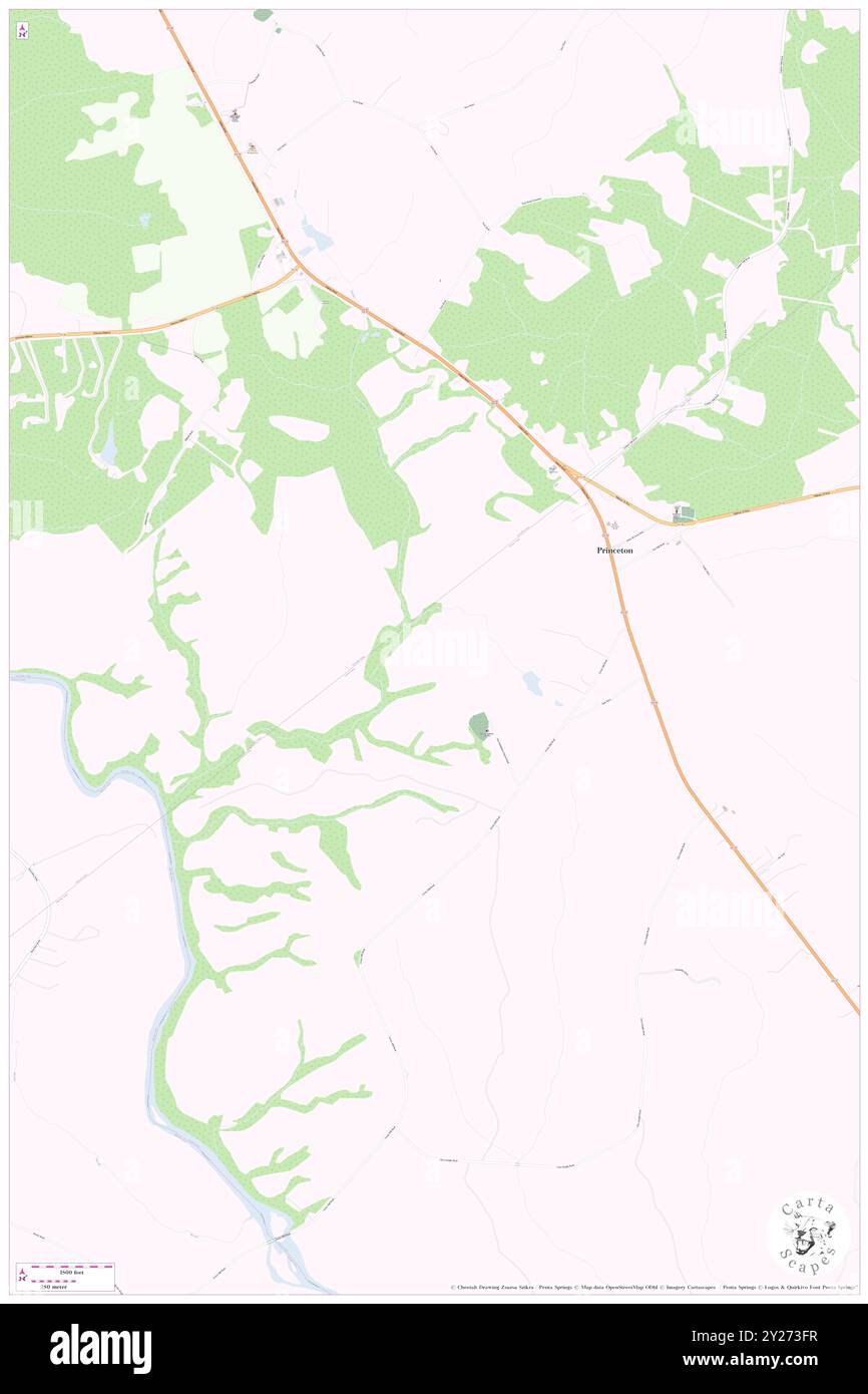 Laurens county map hi-res stock photography and images - Alamy