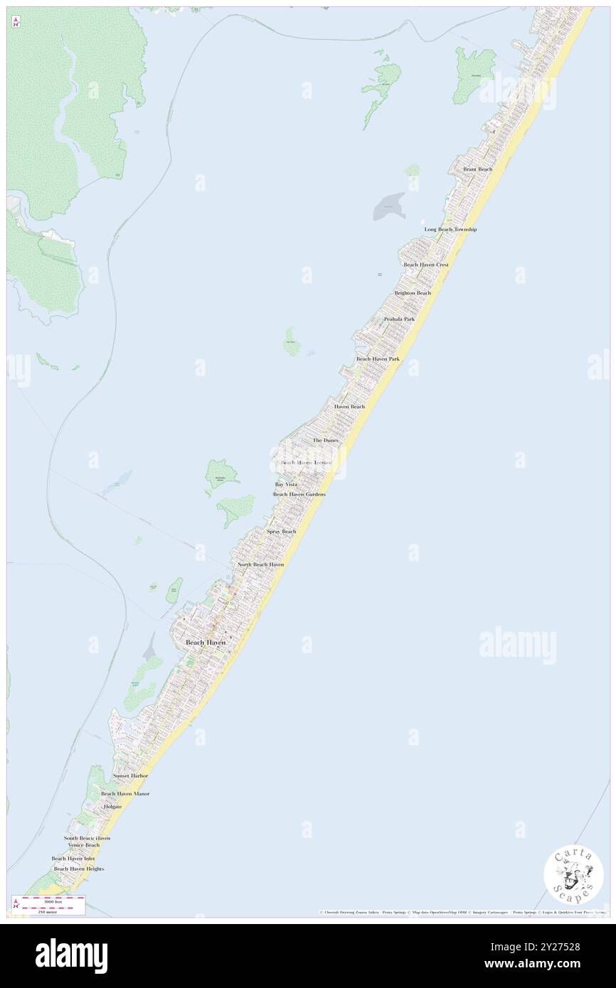 Beach Haven Terrace, Ocean County, US, United States, New Jersey, N 39 ...