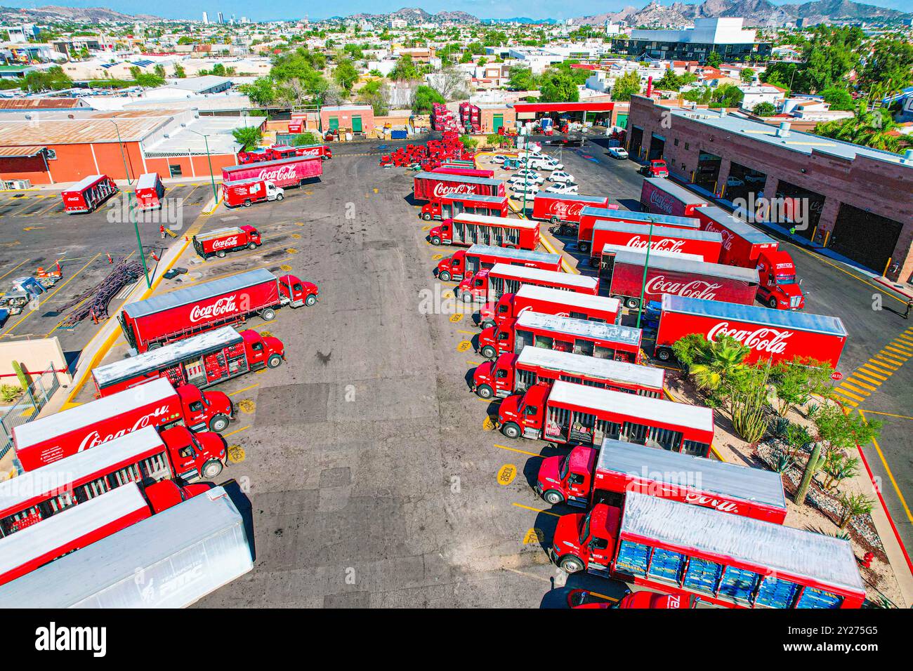 Coca cola company aerial hi-res stock photography and images - Alamy