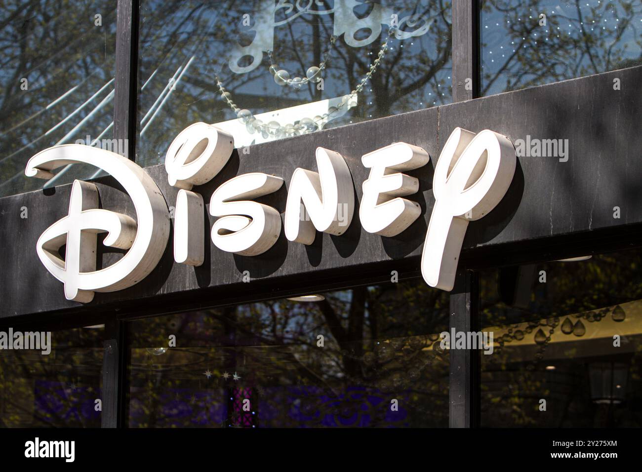 Paris, France - April 12, 2023: Disney store in Paris, France. It is a ...