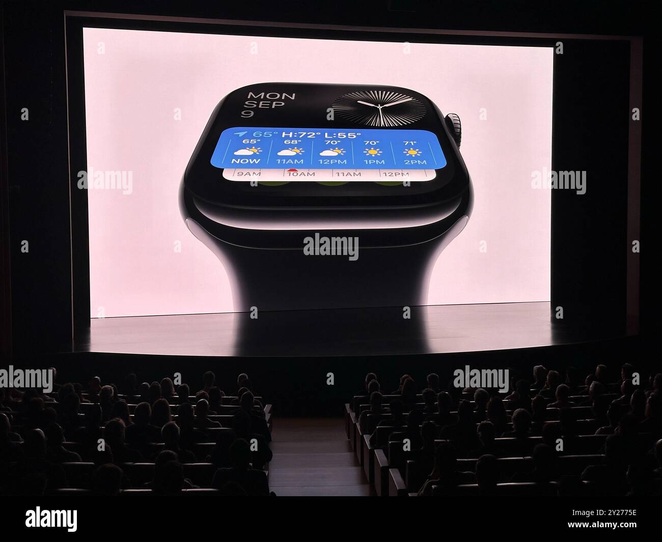 Cupertino, USA. 09th Sep, 2024. Apple presents the new Apple Watch ...