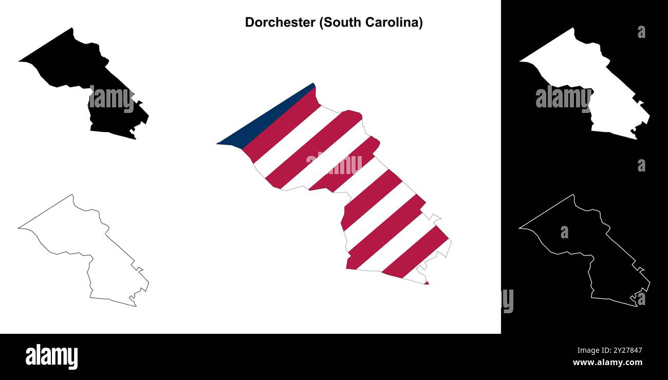 Blank dorchester map hi-res stock photography and images - Alamy