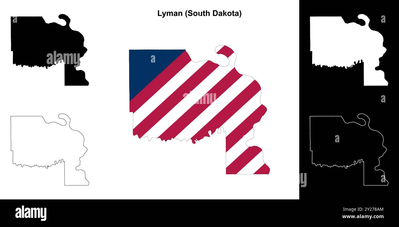 Lyman map Stock Vector Images - Alamy