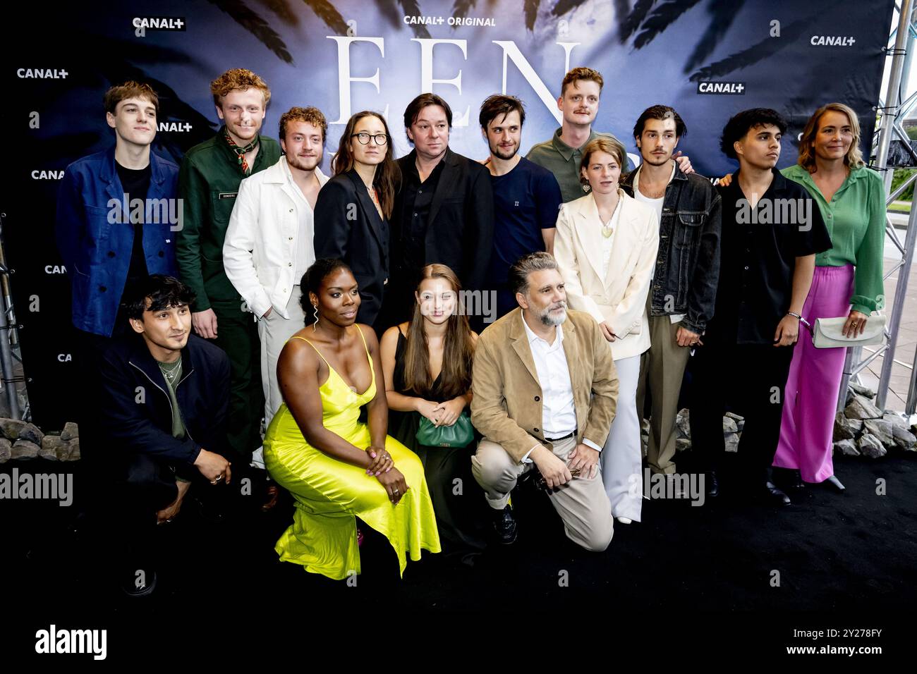 VLISSINGEN - The cast on the red carpet during the premiere of One of ...