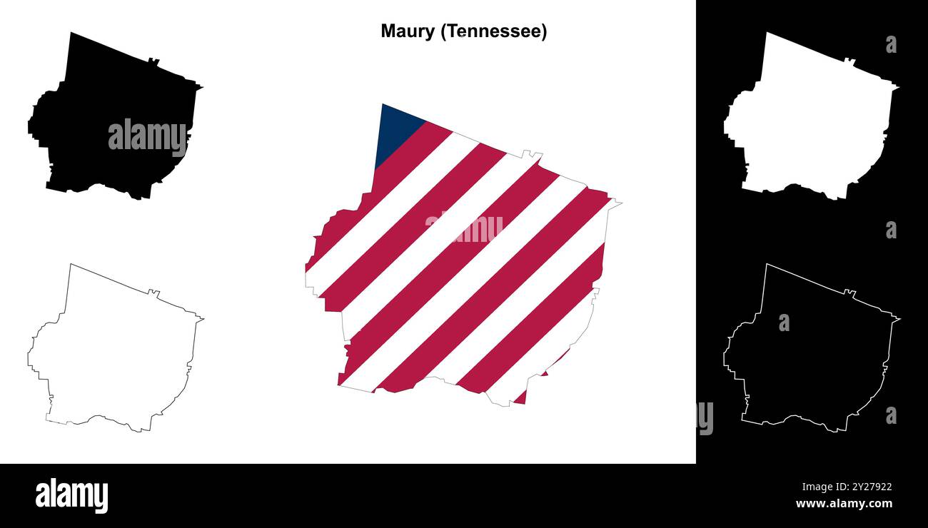 Blank maury map hi-res stock photography and images - Alamy