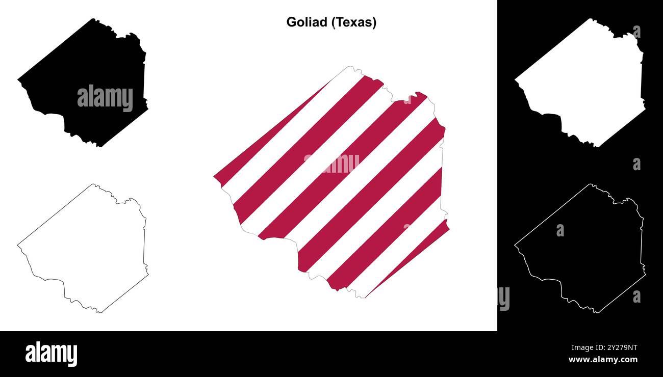 Map of goliad hi-res stock photography and images - Alamy