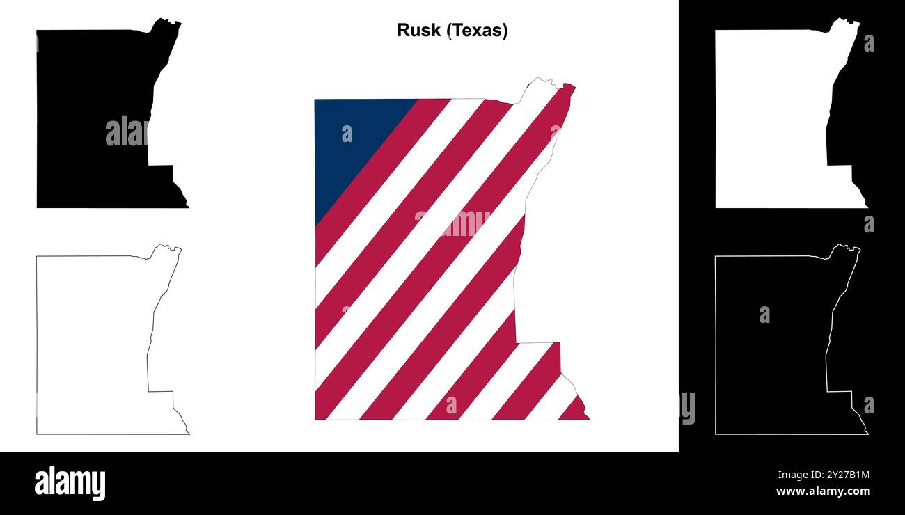 Blank rusk map hi-res stock photography and images - Alamy