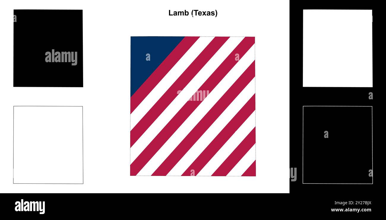 Blank lamb map hi-res stock photography and images - Alamy