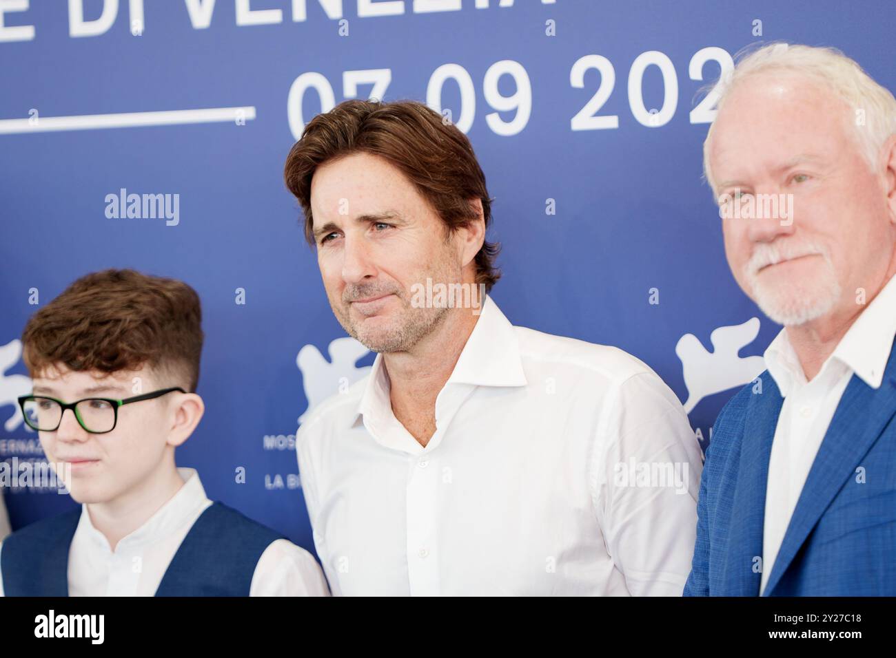 VENICE, ITALY - SEPTEMBER 07: (L-R) Isabelle Fuhrman, Director Kevin ...