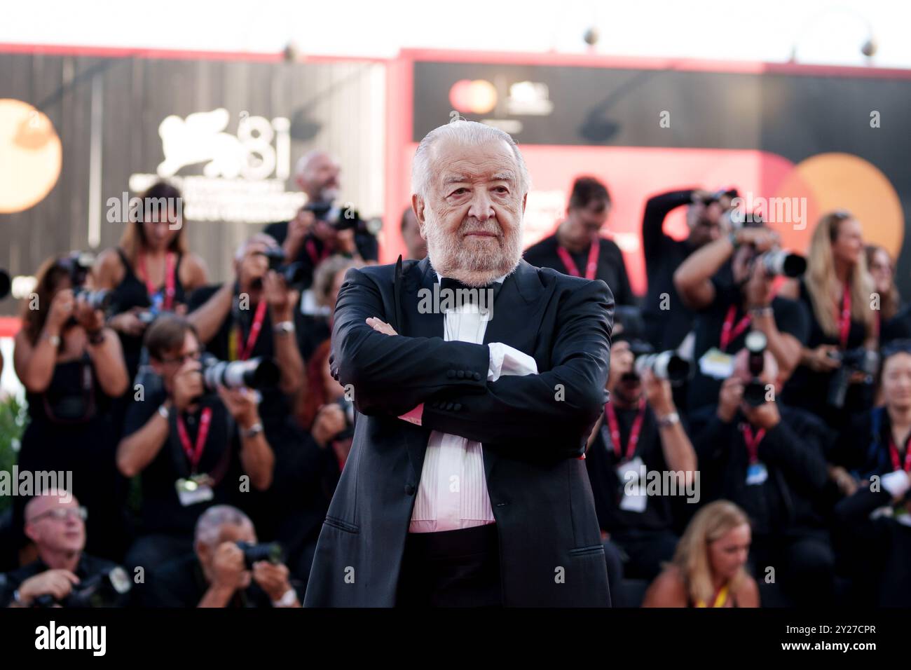 VENICE, ITALY - SEPTEMBER 07: Antonio Avati, Pupi Avati attends the ...