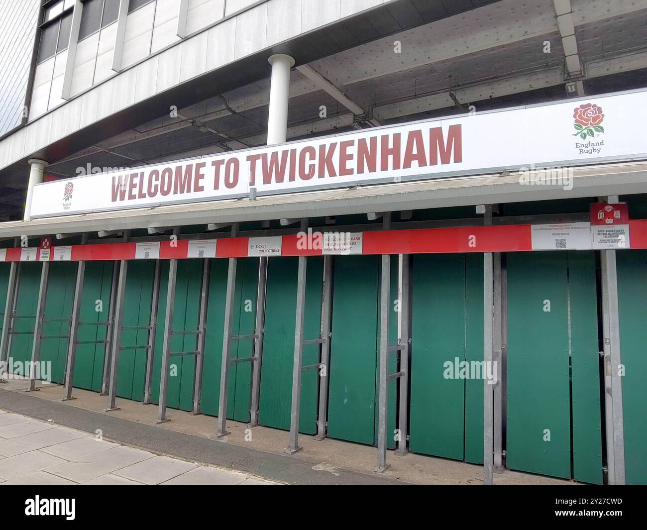 London, United Kingdom, 7th August 2024:- A view of Twickenham Stadium ...