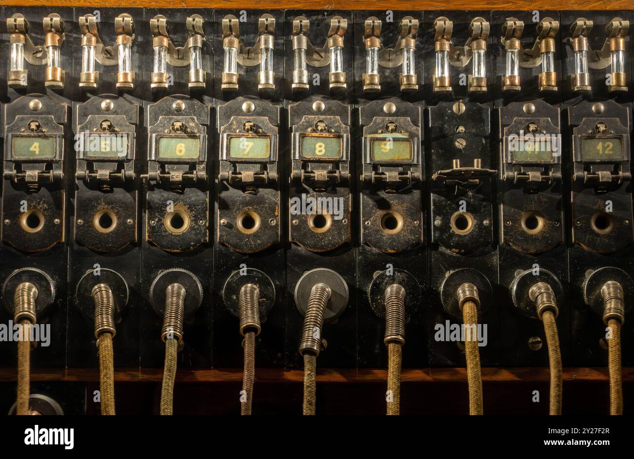 Old switch board hi-res stock photography and images - Alamy