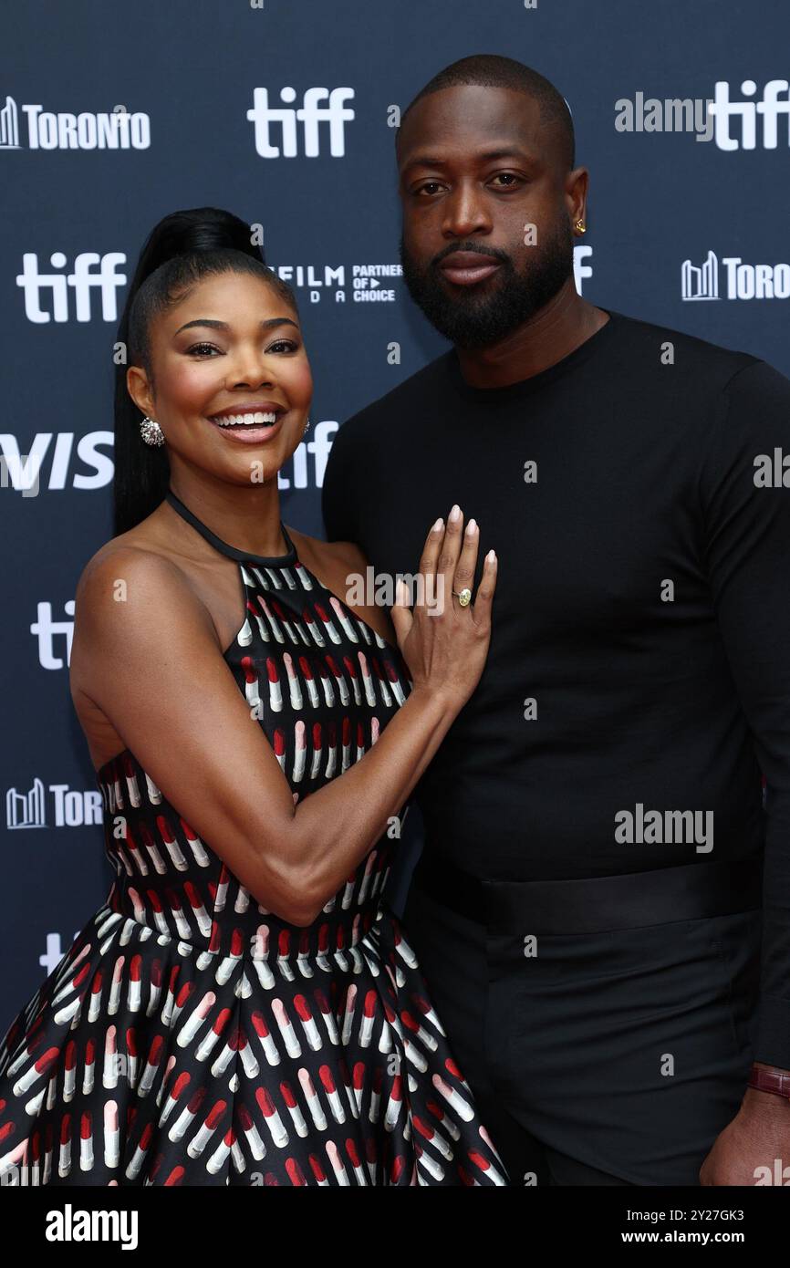 Gabrielle Union, Dwayne Wade at arrivals for RIFF RAFF Premiere at the ...