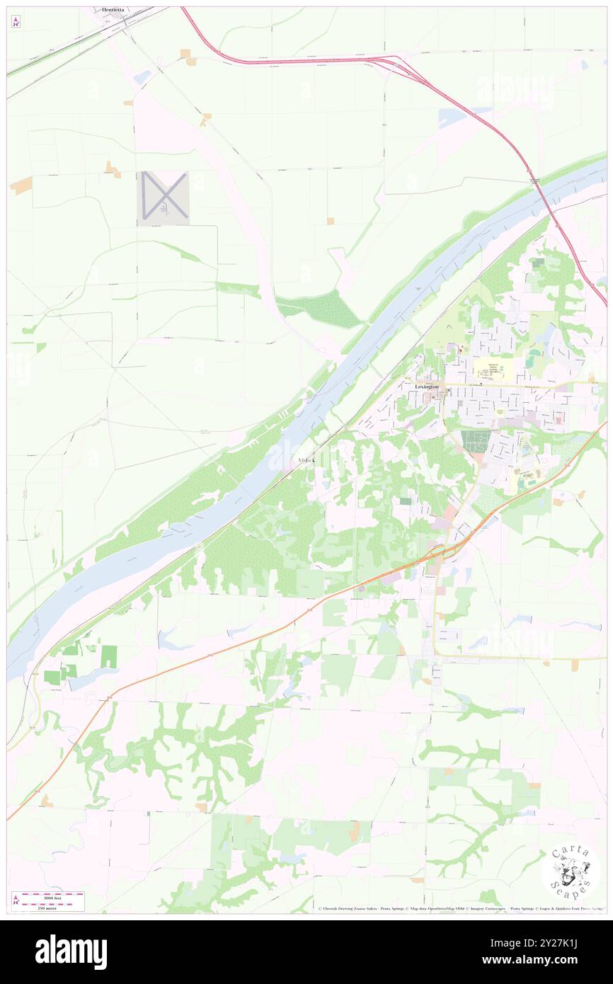 Lafayette missouri map hi-res stock photography and images - Alamy