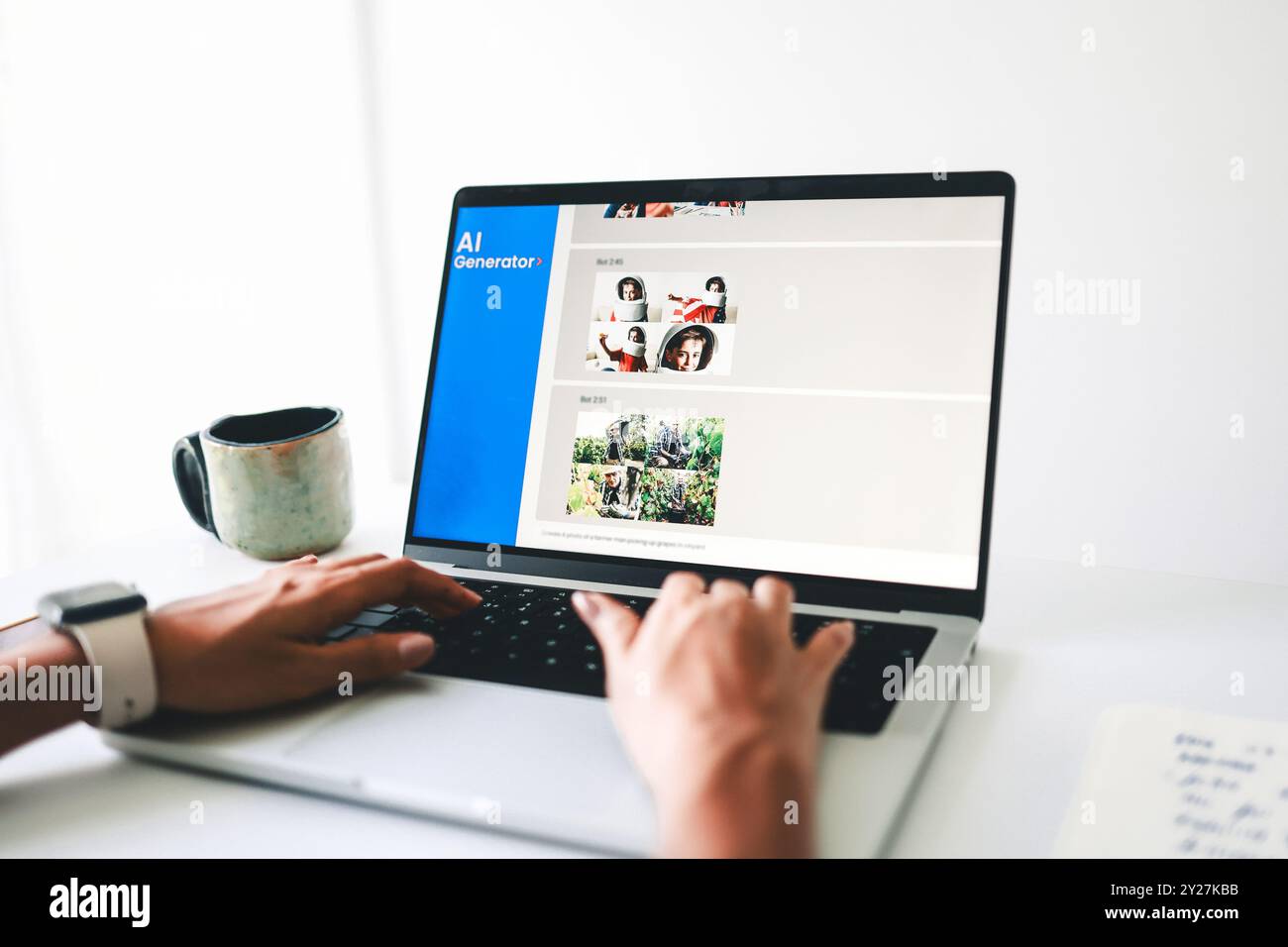 AI generative app. Chat with Artificial Intelligence software in ...