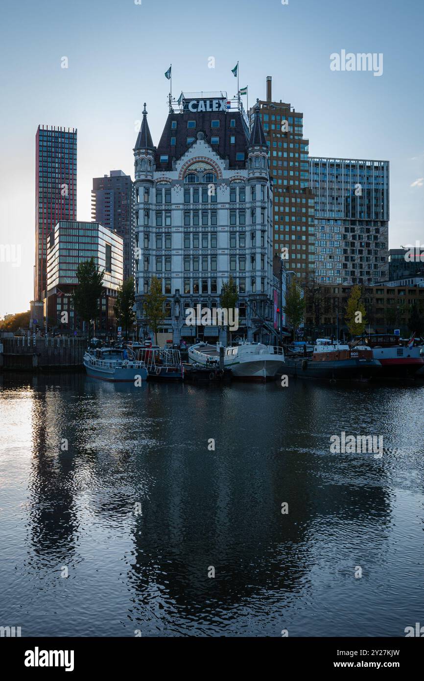 Fishing boats in old town rotterdam hi-res stock photography and images ...