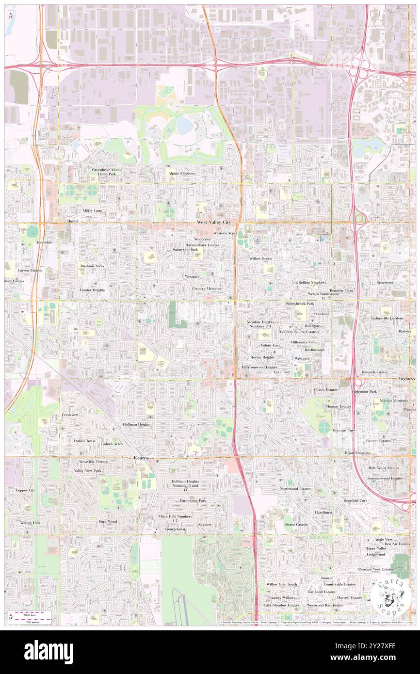 Jensen Circle, Salt Lake County, US, United States, Utah, N 40 40' 45 ...