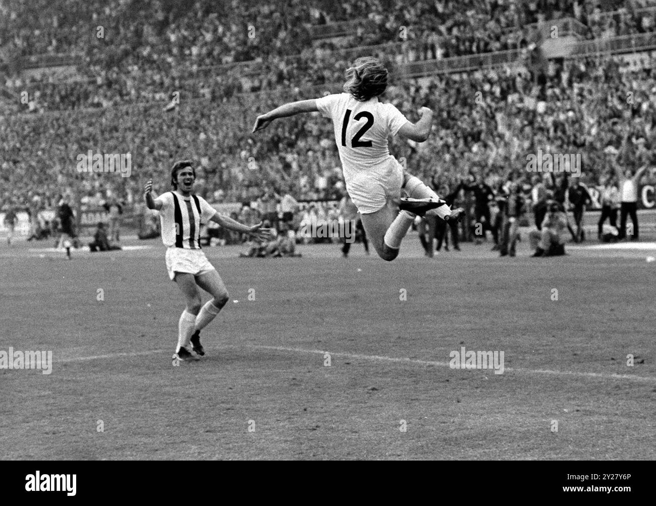 Goal in landscape Black and White Stock Photos & Images - Alamy
