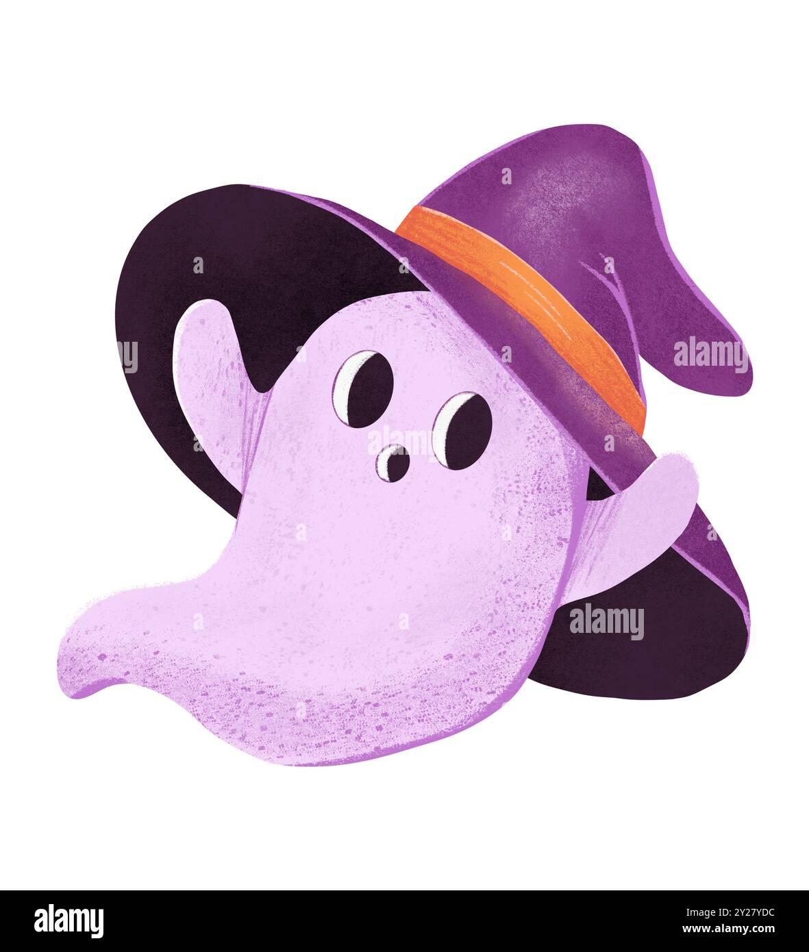 Halloween ghost character sticker. Funny Halloween spooky creatures ...