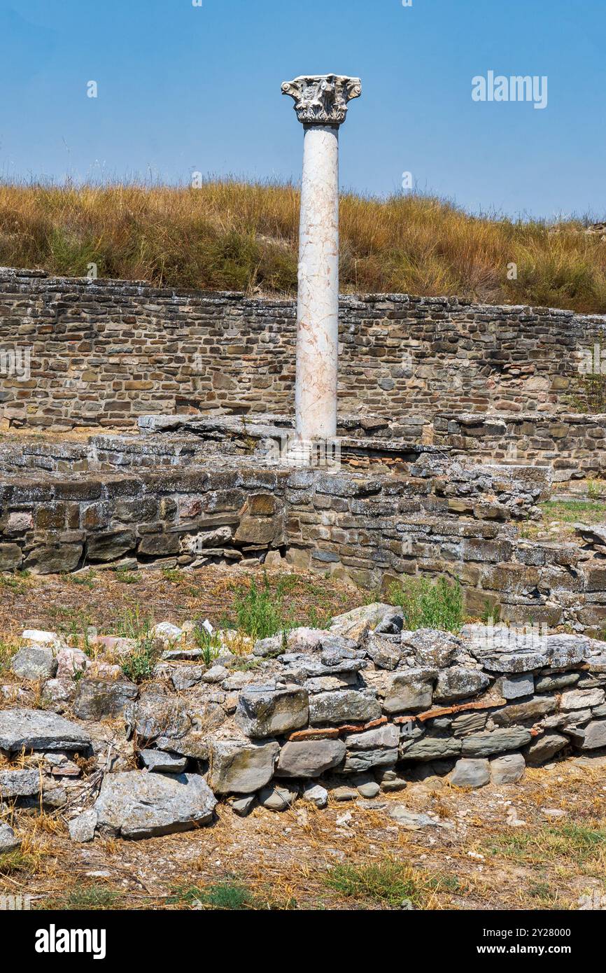 Column and Rocks: Remains of the Ancient Macedonian City of Stobi 359 ...