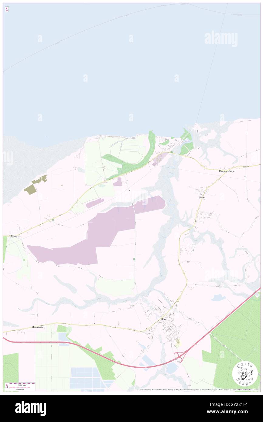 Swain north carolina map hi-res stock photography and images - Alamy