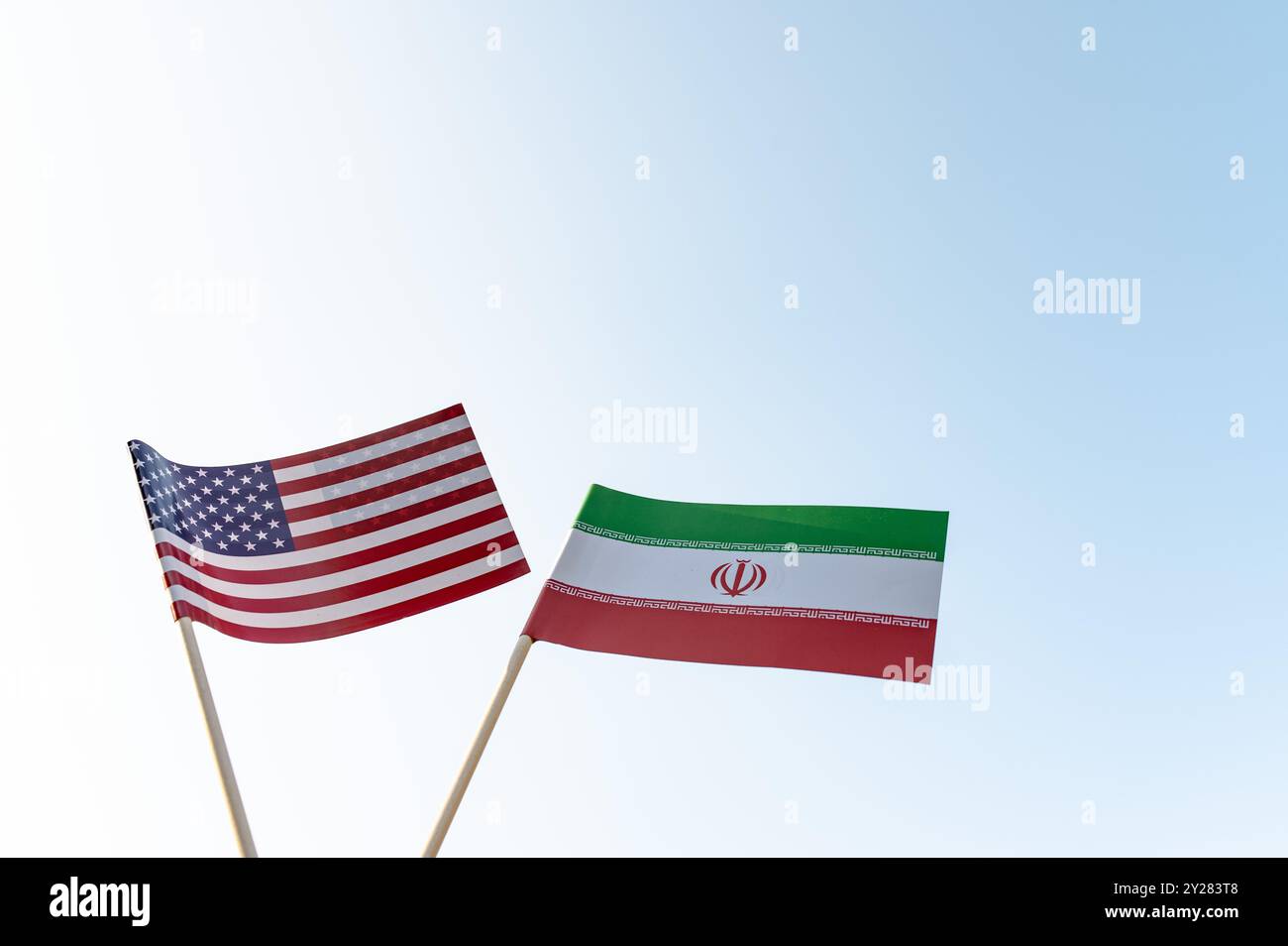 us vs iran flag The spectre of a direct US-Iranian military conflict ...