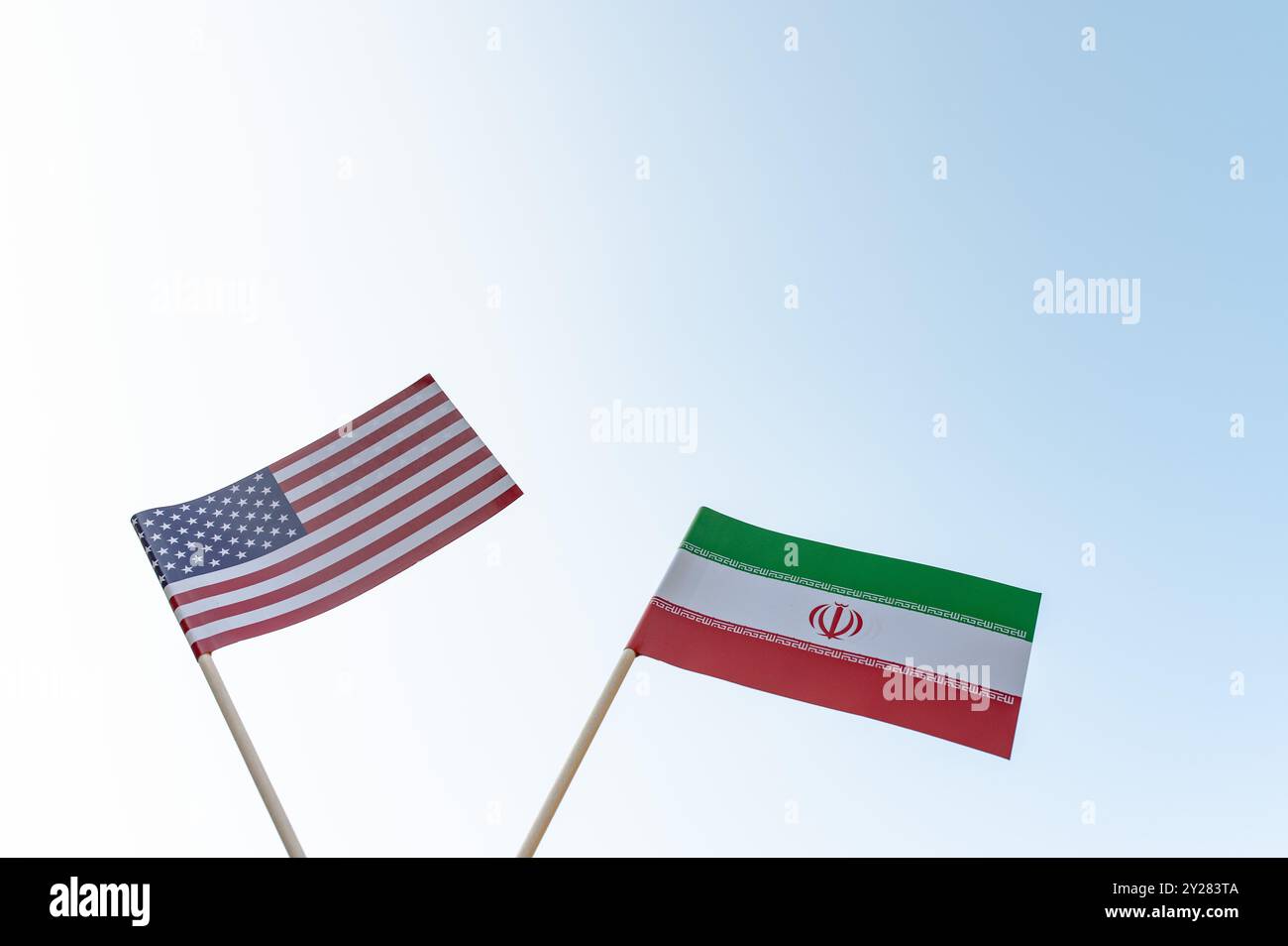 us vs iran flag The spectre of a direct US-Iranian military conflict ...