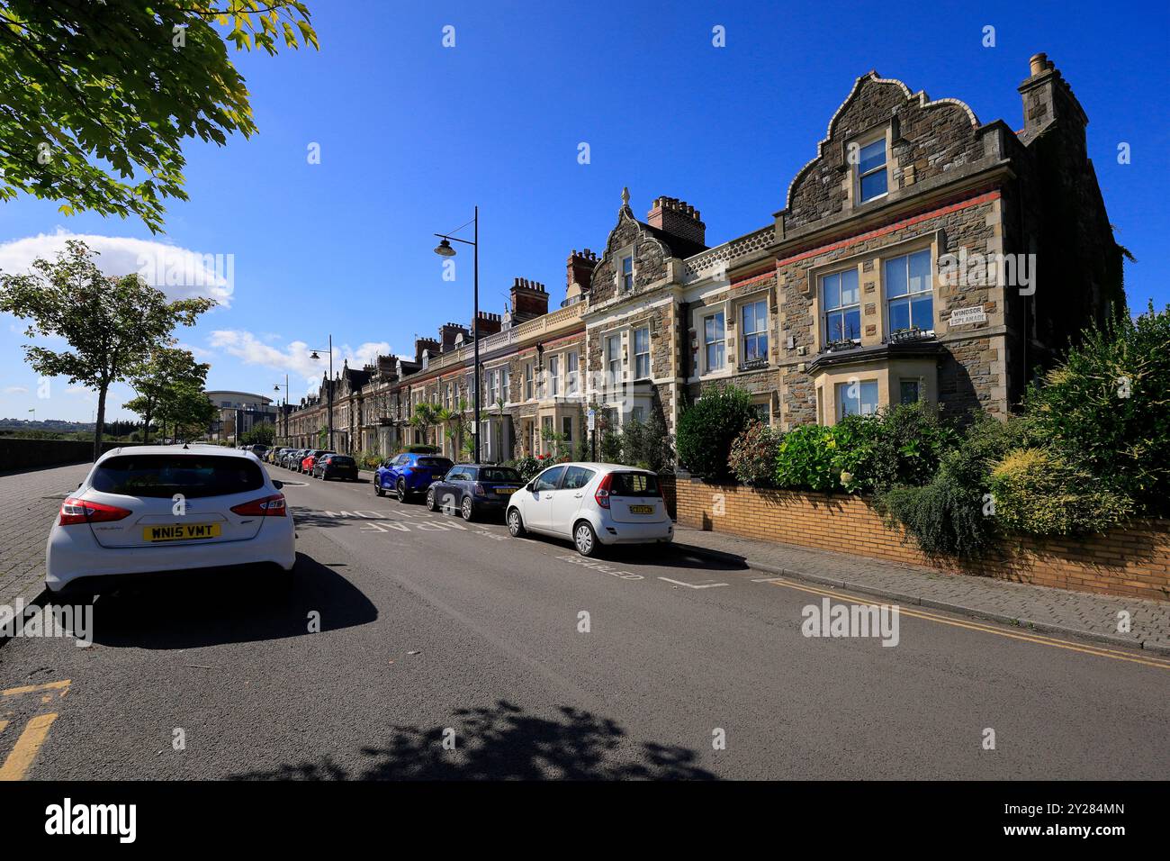 Windsor Esplanade, Cardiff Bay, South Wales, UK. Taken September 2024 ...
