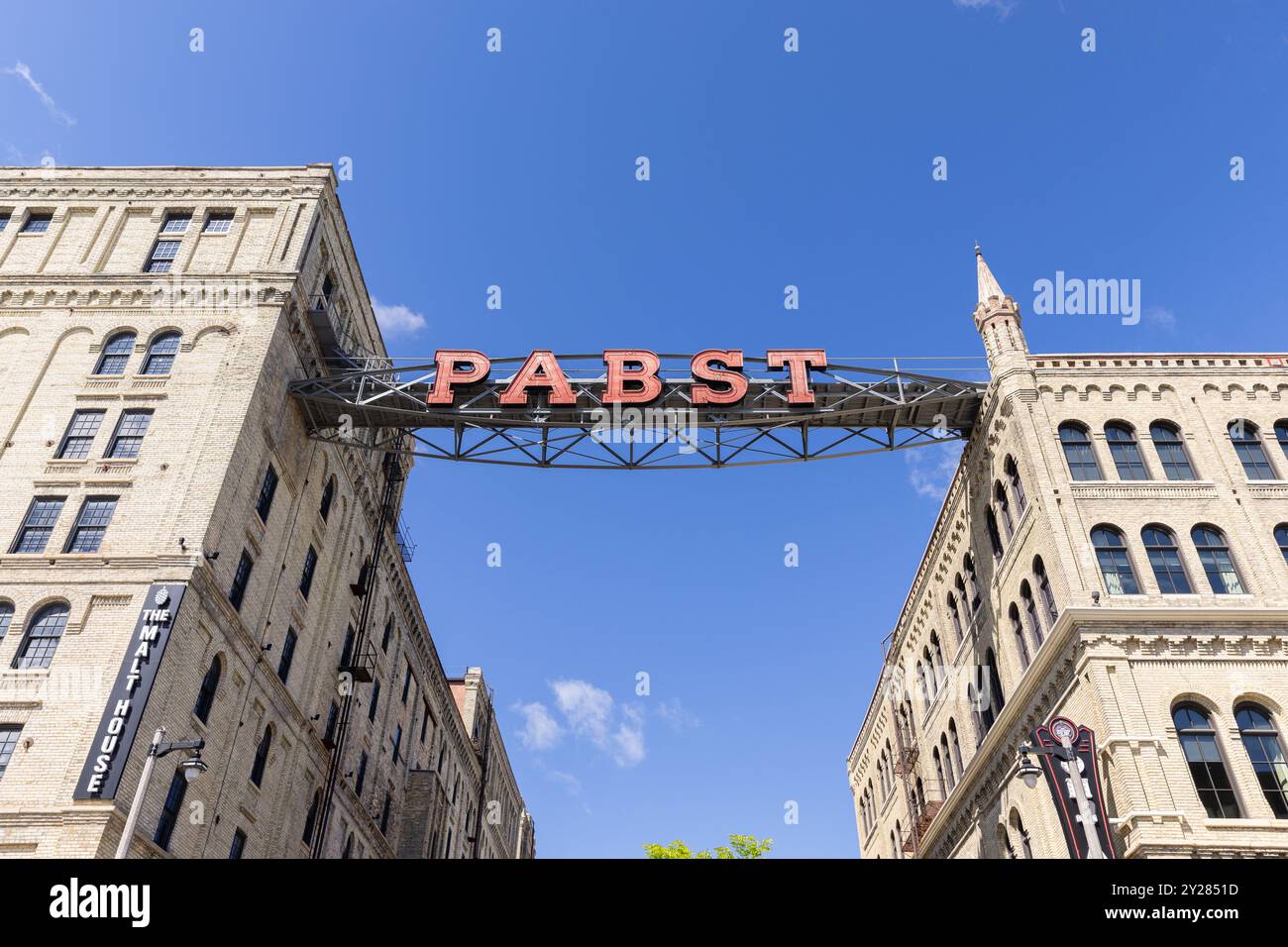 The historic Pabst Brewery has been in Milwaukee since 1844. This ...