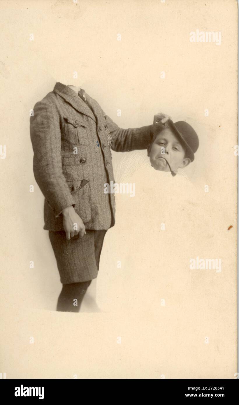 Humourous Edwardian Photographs Stock Photo - Alamy