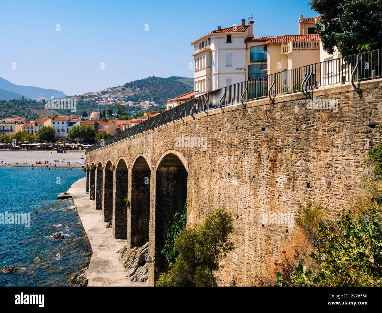Banyuls-sur-Mer in Southern France Stock Photo - Alamy
