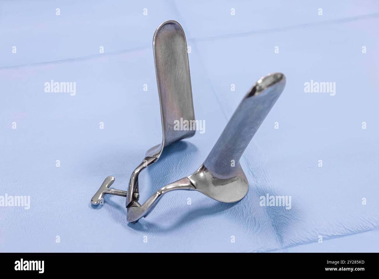 A speculum for a gynecological examination. Cusco Vaginal Speculum ...