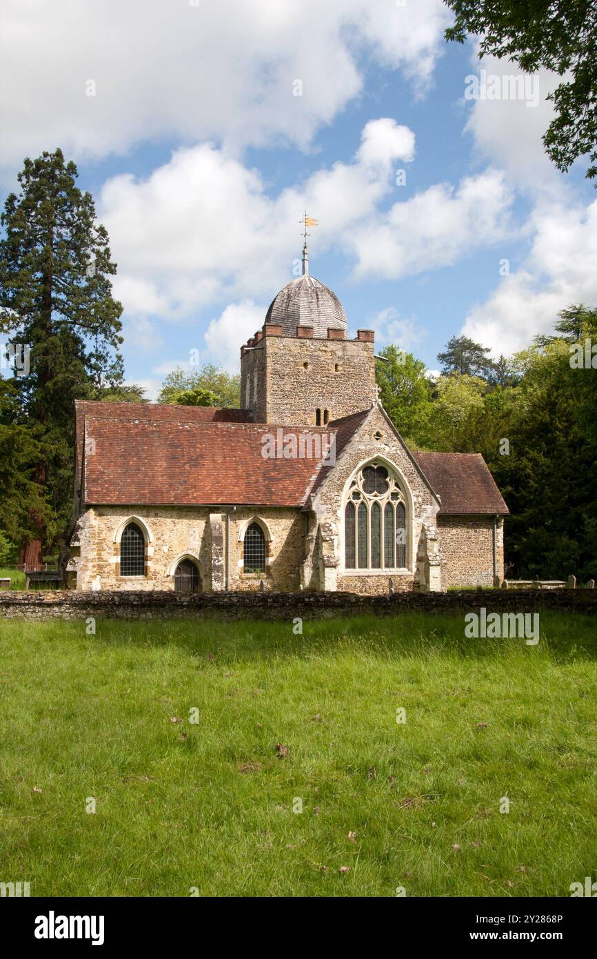 St Peter & Paul Church, Albury, Guildford, Surrey , England Stock Photo ...